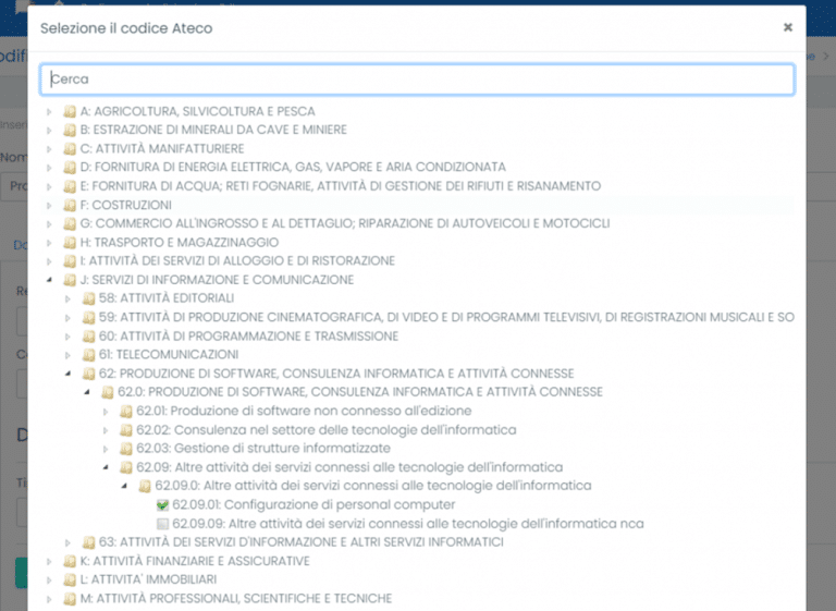 CODICE ATECO - Guida Online | Cloud Finance